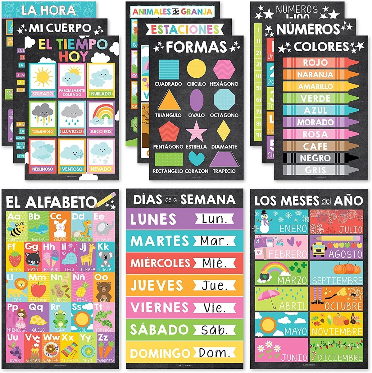 Spanish Posters For Teachers