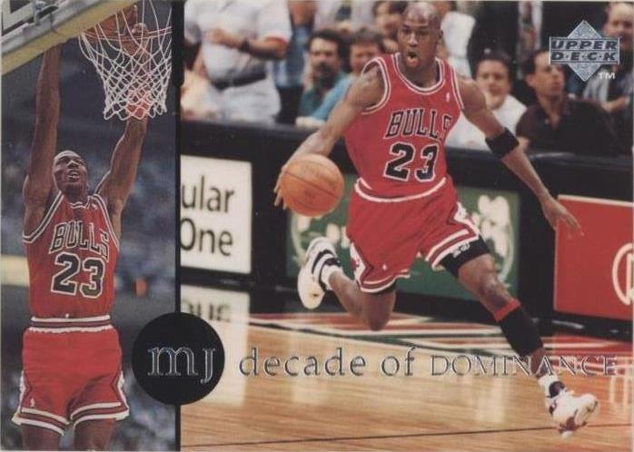 1997 Upper Deck Jordan Rare Air - Decade of Dominance Michael Jordan ...