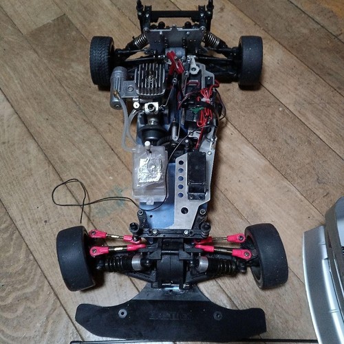 Kyosho 1/10 Scale Rc Car Engine Junk Condition Parts/Repair Nitro ...