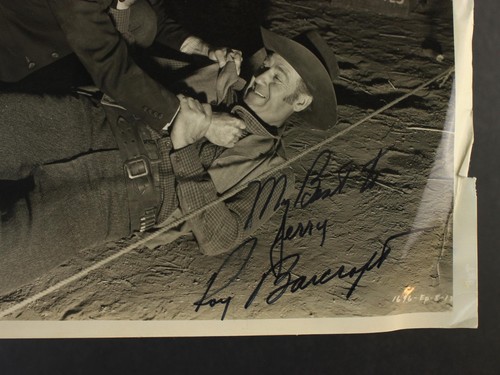 ROY BARCROFT (1902-1969) (JESSE JAMES RIDES AGAIN) AUTOGRAPH 8 x 10 ...