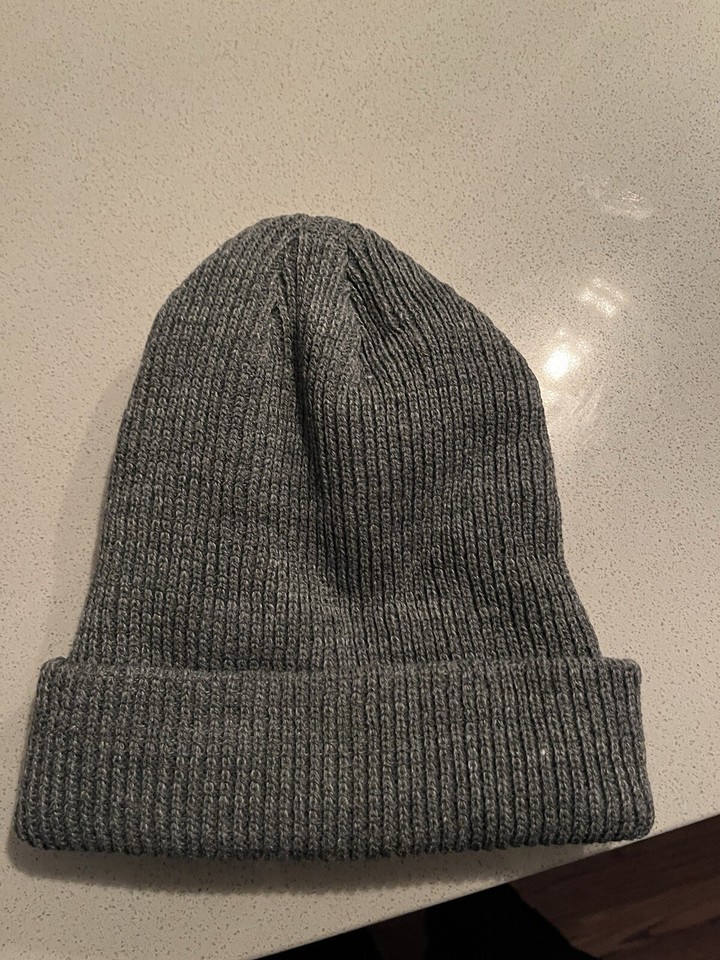 STUSSY BASIC CUFF BEANIE HAT - Gray | eBay