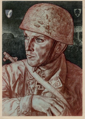 Hauptmann Rudolf Witzig VintageOriginal Illustrated Willrich WW2 ...