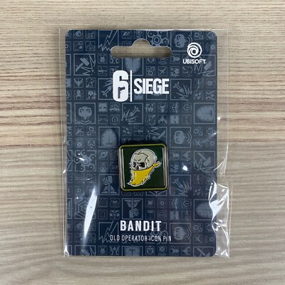 RAINBOW 6 SIX SIEGE BANDIT OLD OPERATOR ICON PIN UBISOFT KOYO 2020 ...