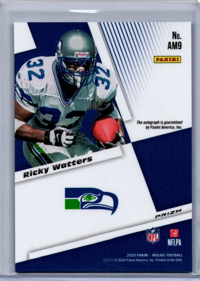 Panini Mosaic Ricky Watters Autograph SP | eBay