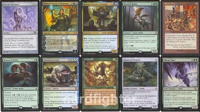 Custom Snake Tribal Commander EDH Deck - Kaseto, Orochi Archmage - MTG ...