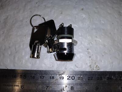 KEY SWITCH KNOB ON-OFF A SERIES 2NO-2NC 4A 125 VAC 2A 250 VAC | eBay