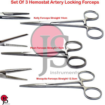 Hemostat Locking Kelly Forceps Kelly Mosquito Pean Clamp Artery Plier ...