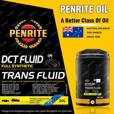 Penrite Full Synthetic dual clutch transmission DCT Fluid Auto Trans ...