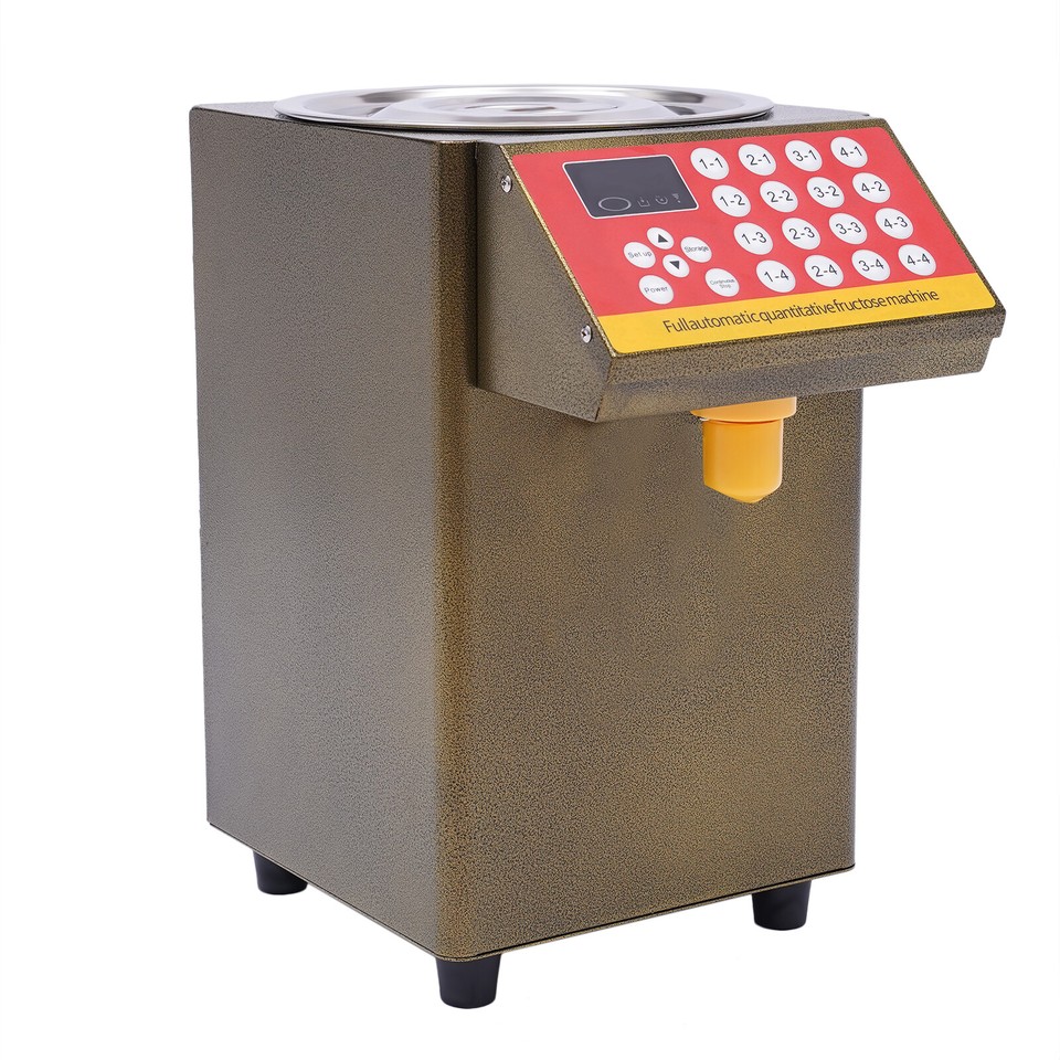 8000C Commercial Bubble Tea Dispenser Fructose Quantitative Machine ...