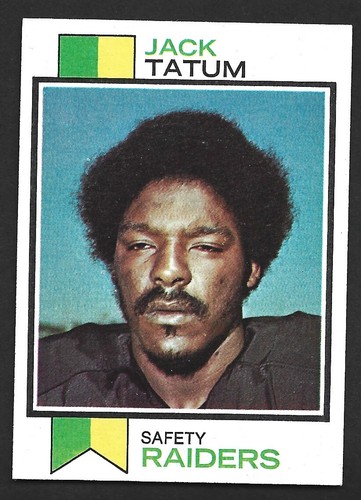 1973 Topps #288 Jack Tatum RC NM Raiders | eBay