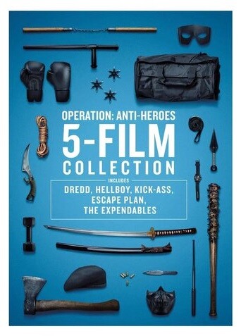 Dredd / Hellboy / Kick-Ass / Escape Plan / The Expendables [DVD] BRAND ...