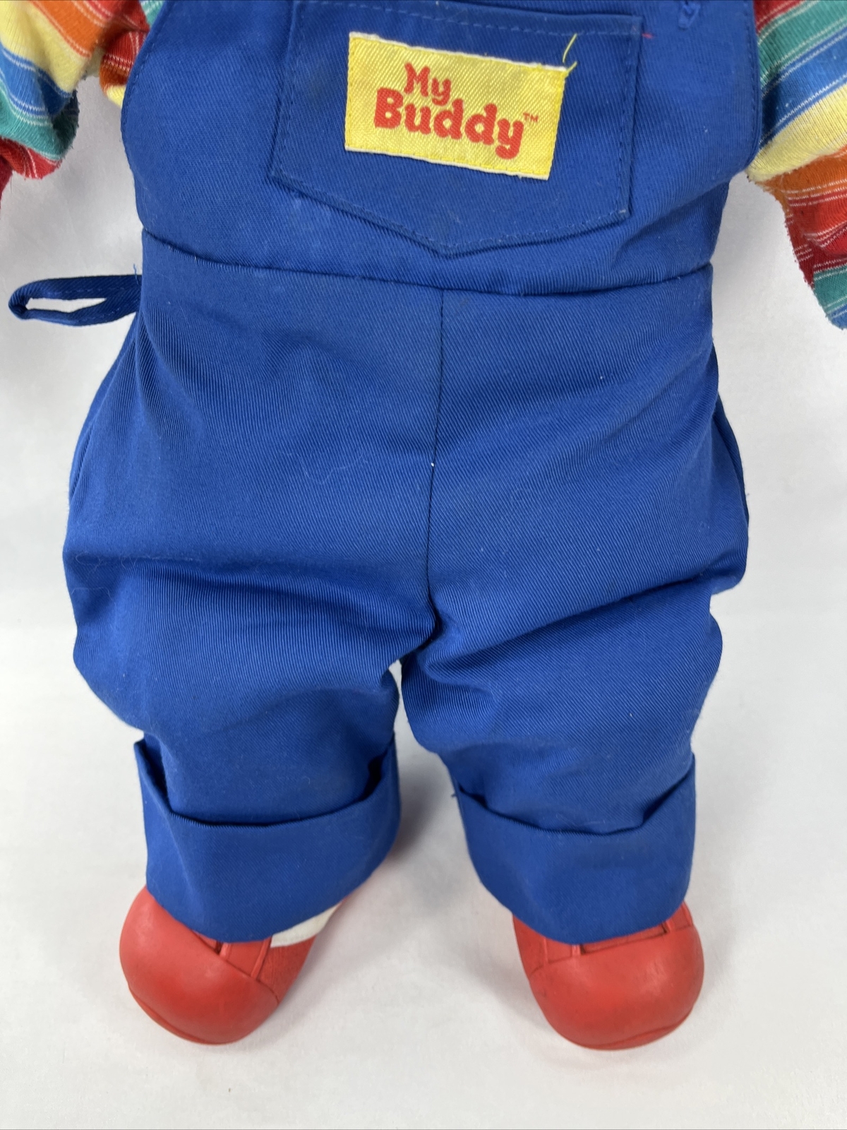 MY BUDDY DOLL BLONDE BLUE EYES SHOES PLAYSKOOL Incomplete 80’s Friend ...
