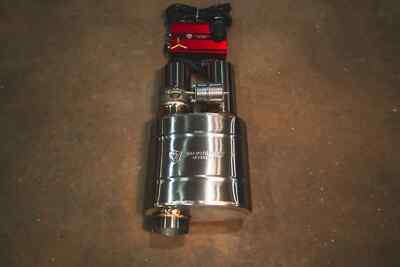 Valvetronic Designs Valved Muffler 3" Single In Dual Out w/ Valve ...