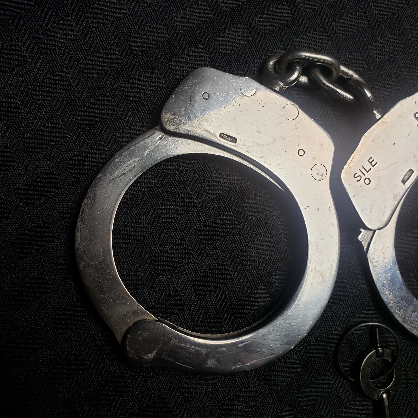New Police Italy Handcuffs Polished | eBay