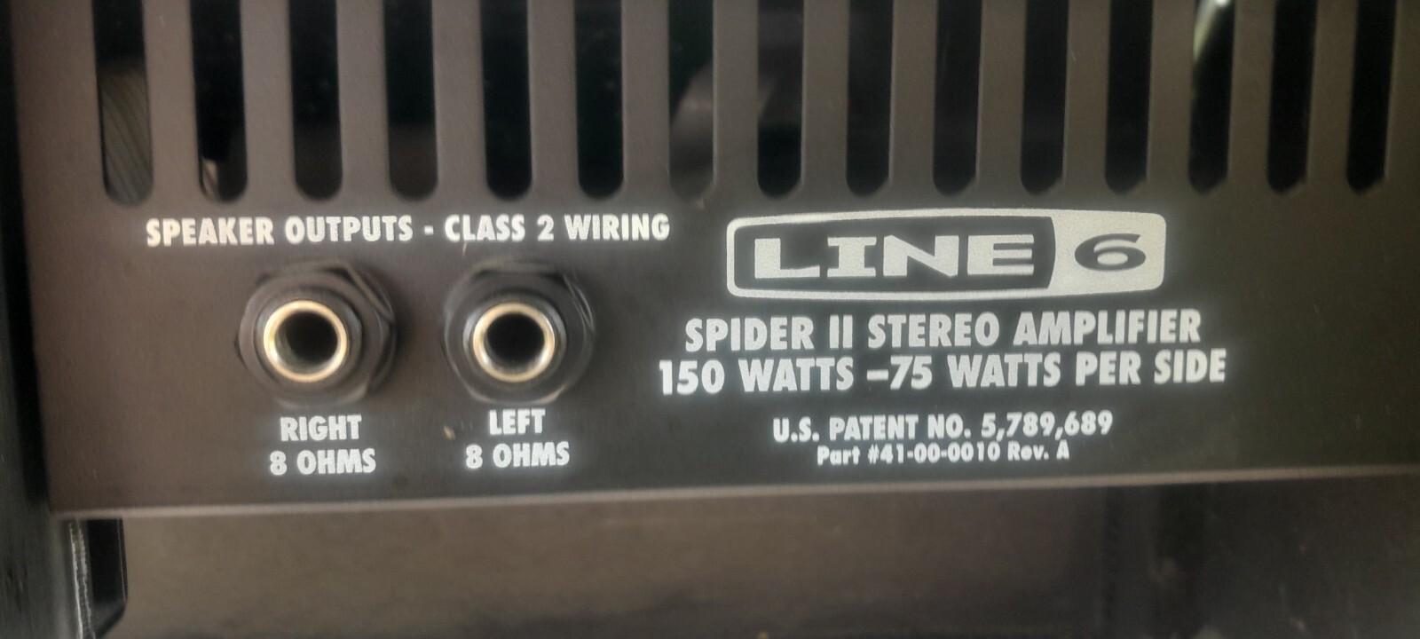 LINE 6 SPIDER III 》STEREO AMPLIFIER - 》150 WATTS X 2》75 WATTS RMS PER ...