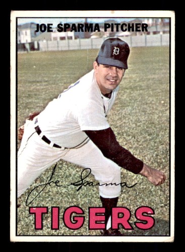 1967 Topps Baseball #13 Joe Sparma VG/EX *e1 | eBay