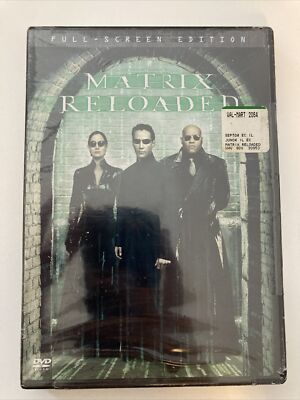 BRAND NEW ~ The Matrix Reloaded (DVD, 2003) Keanu Reeves Movie ...