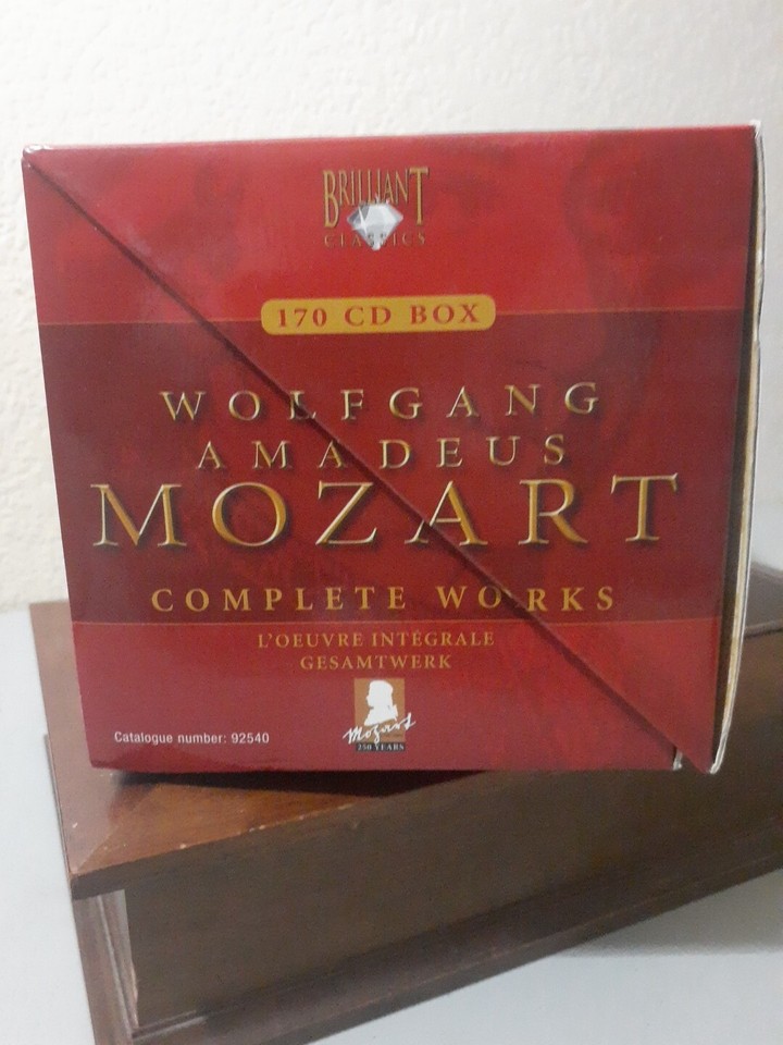 Mozart - Complete Works - 170 CD Box - Brilliant Classics | eBay