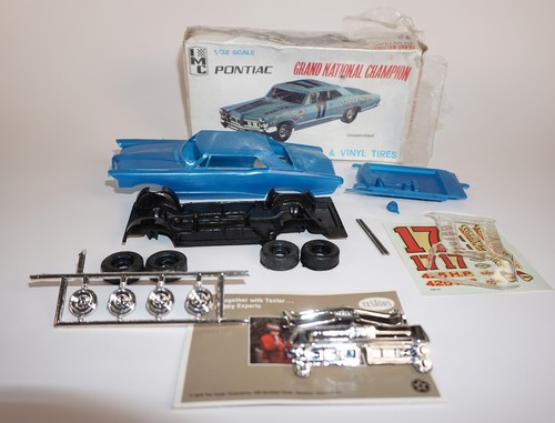 Vintage '65 Pontiac Grand Prix IMC 1/32 Grand NATIONAL CHAMPION MODEL ...