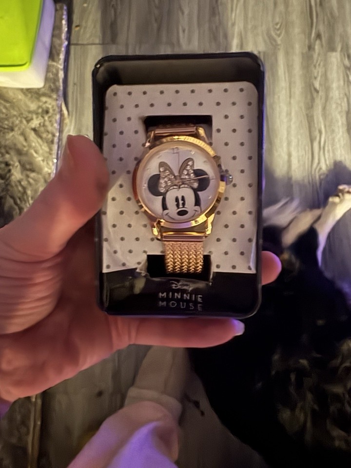 Beautiful Mini Mouse Watch Brand New Never Worn | eBay UK