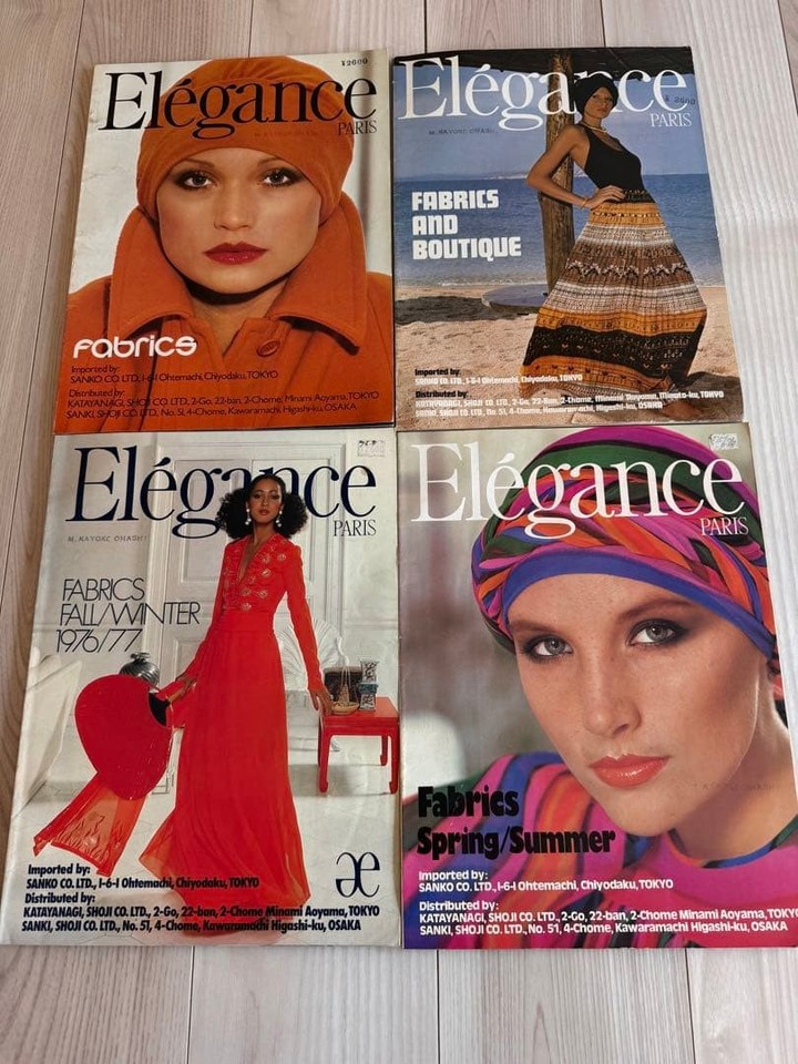 Elegance Fashion Magazine Collection 29 Volumes Set 1970s Vintage | eBay
