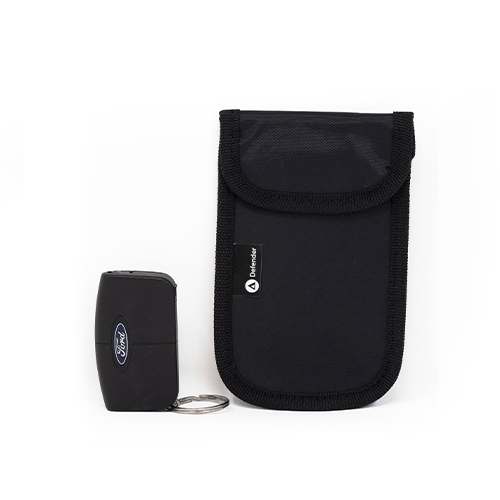 2 x Defender Car Key Signal Blocker Mini Faraday Cage Pouch RFID ...