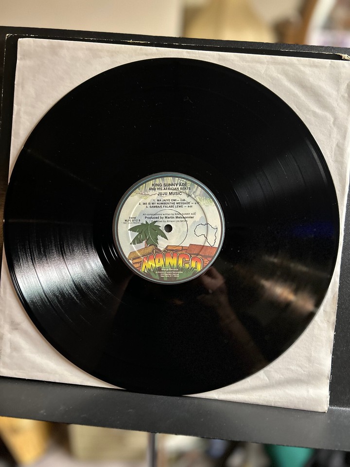 King Sunny Adé & His African Beats MANGO LP Vinyl Record Hauppauge ...