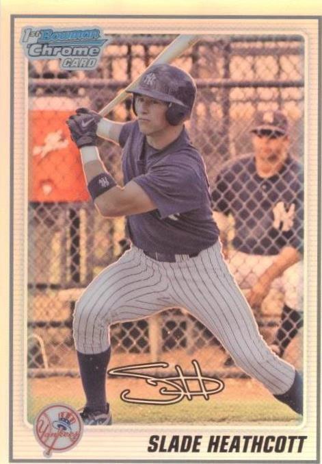2010 Bowman Chrome - Prospects Slade Heathcott #BCP95 Refractor /777 ...