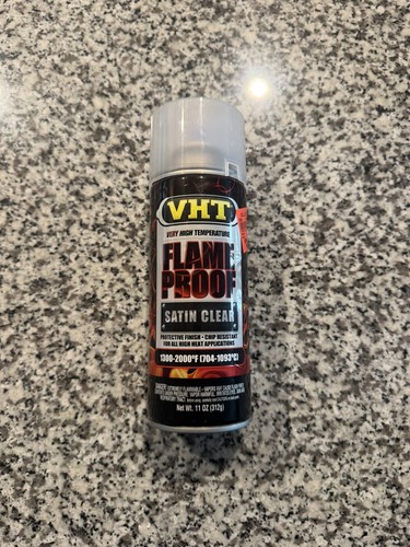 VHT SP115 FLAMEPROOF Coating High Temp Paint - Satin Clear | eBay