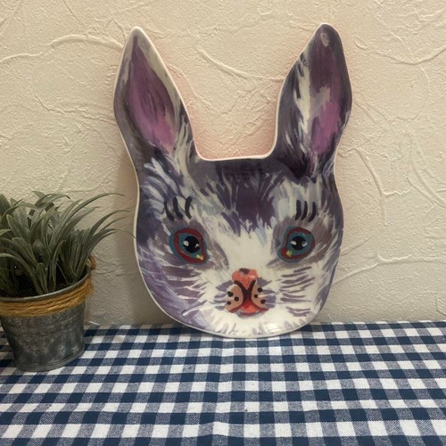 Nathalie Lete Die Cut Plate L Rabbit | eBay