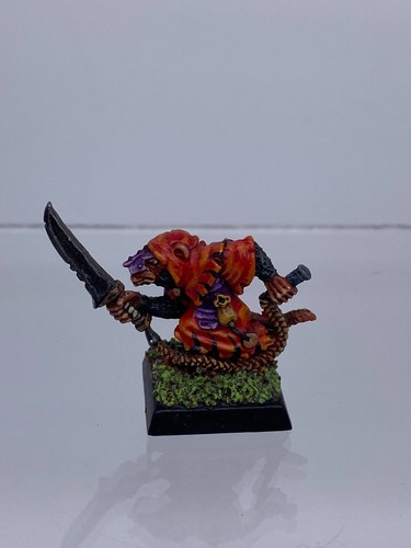 Warhammer - Classic Skaven Packmaster painted #1 (6C4) | eBay UK
