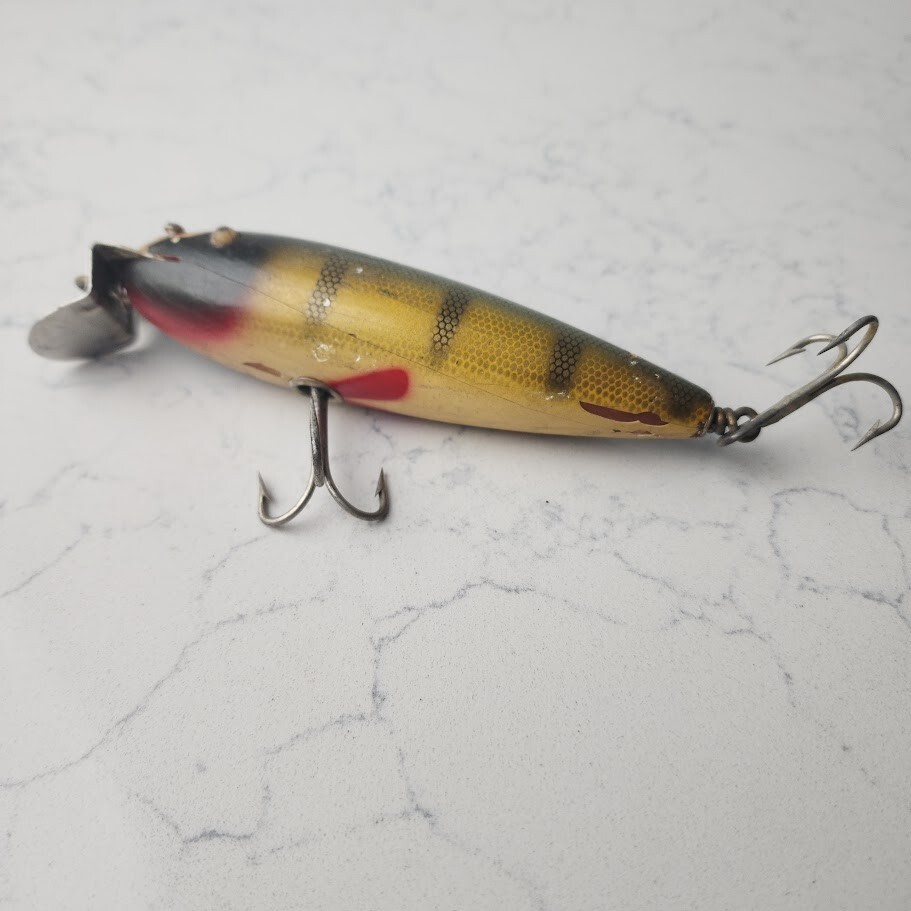 Early, Rounded, Torpedo Creek Chub Husky Musky in Perch | eBay
