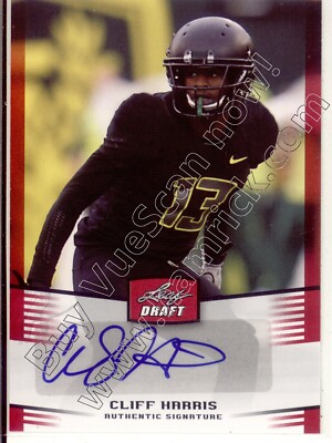 cliff harris rc rookie draft auto autograph oregon ducks college 2012 ...