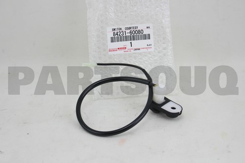 8423160080 Genuine Toyota SWITCH ASSY, COURTESY LAMP (FOR FRONT DOOR ...