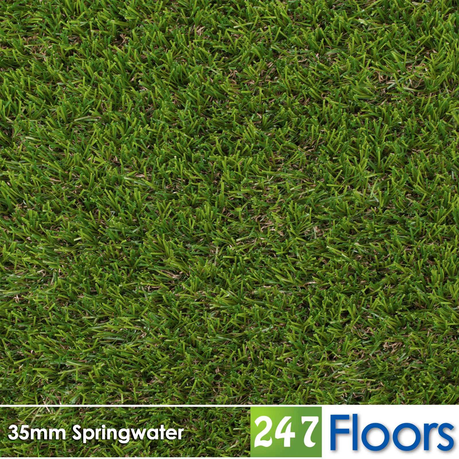 Soft Artificial Grass, Realistic Garden Lawn, Natural Astro Turf 35mm ...