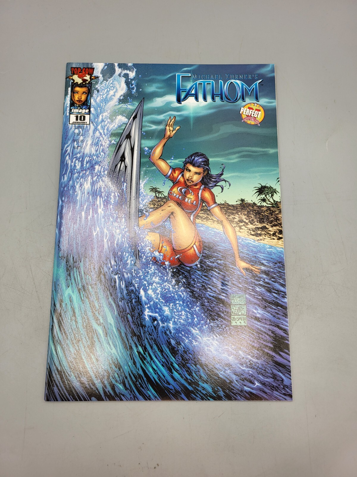 Fathom Vol 1 #10 Jan 2000 Dynamic Forces Variant Cover With COA Image Comic | eBay