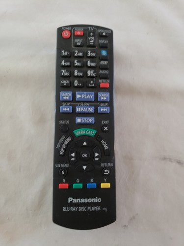 Replacement Remote Control for Panasonic Blu-ray Disc Player IR6 ...