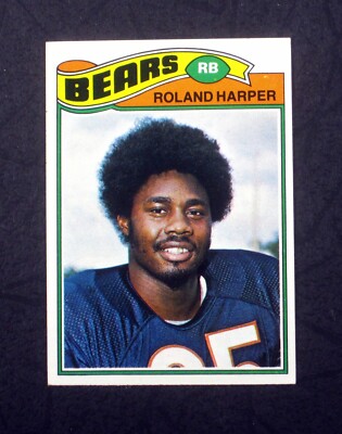 1977 TOPPS SET BREAK #39 Roland Harper Chicago Bears EX | eBay