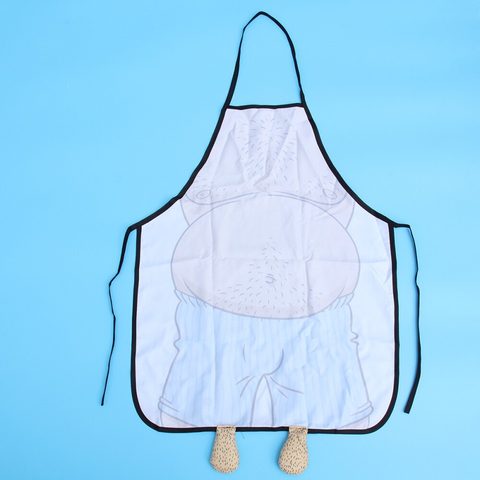 1 Pc bbq apron Apron Printed Novelty Apron for Cooking Kitchen ...