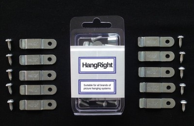 HangRight Clips - Reduce forward lean - Picture Hanging Systems - FREE ...