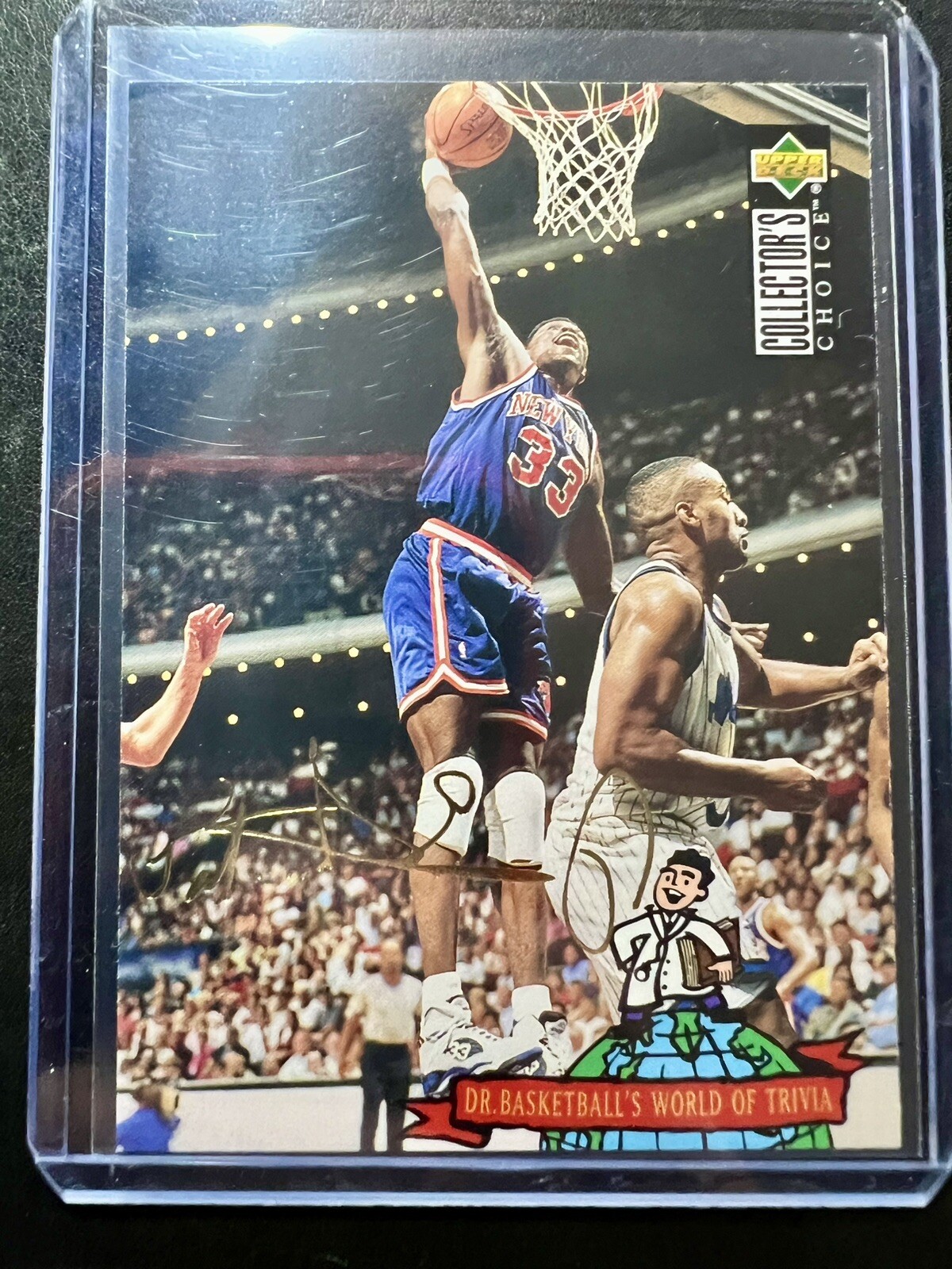 1994-95 Upper Deck Collectors Choice Patrick Ewing #405 Gold Script German | eBay