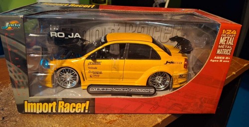Jada Import Racer 1/24 Mitsubishi Lancer Evolution VI, Yellow new in ...