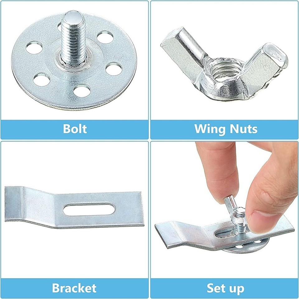 Sink Clips Kit Sink Bracket Kit Adjustable Brackets Epoxy Required ...
