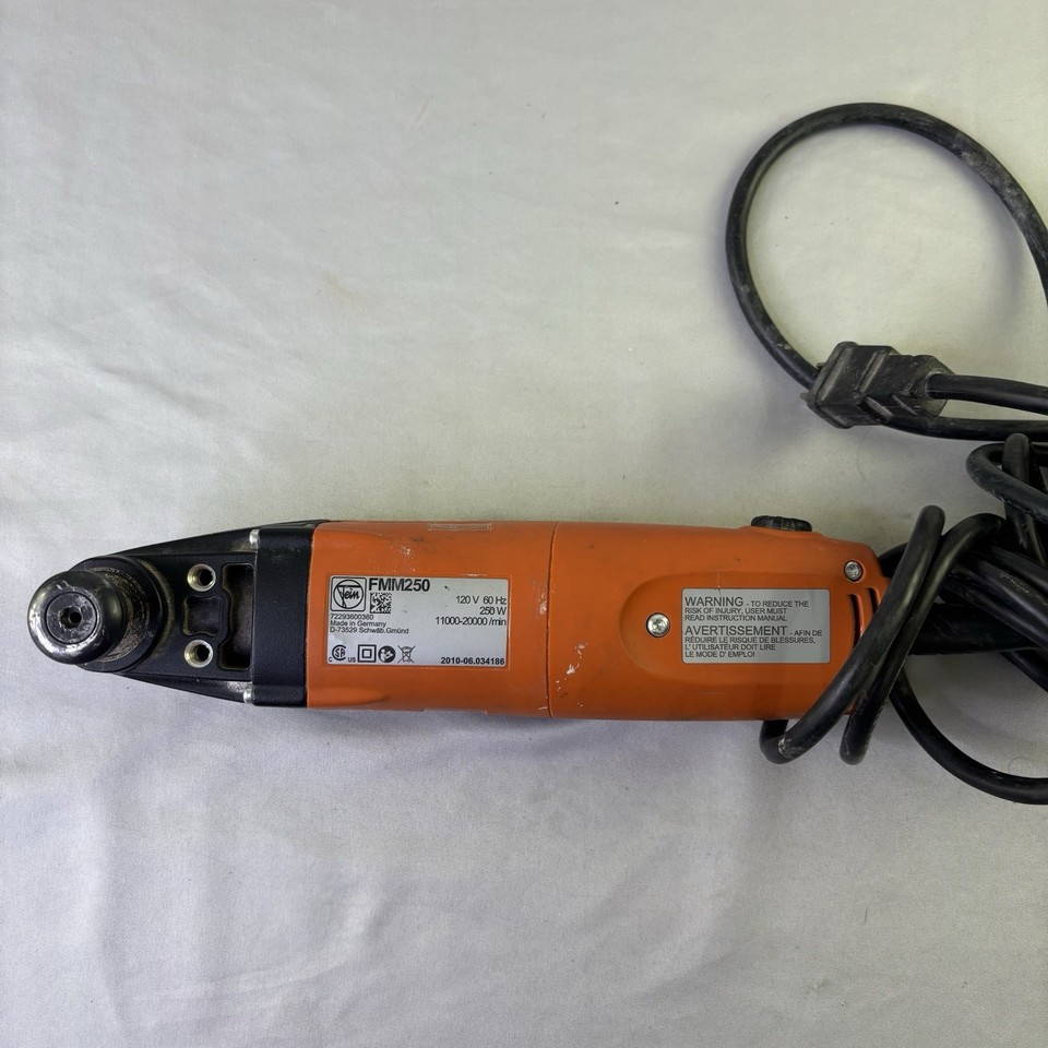 Fein MultiMaster FMM250 Variable Speed Corded Sanding Cutting ...