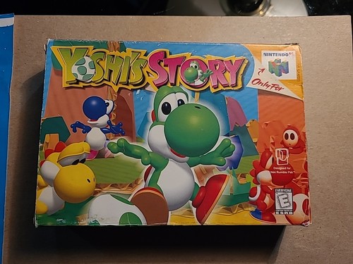 Yoshi Story N64 Cartridge+ Box Authentic & Tested. | eBay