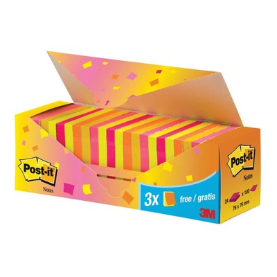 Foglietti colorati Post-it® Notes neon assortiti neon conf. 21 ...