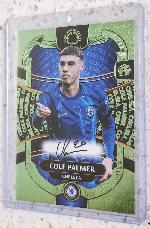 2025 FIFA CLUB WORLD CUP FE Card COLE PALMER Printed Auto Chelsea Foil ...