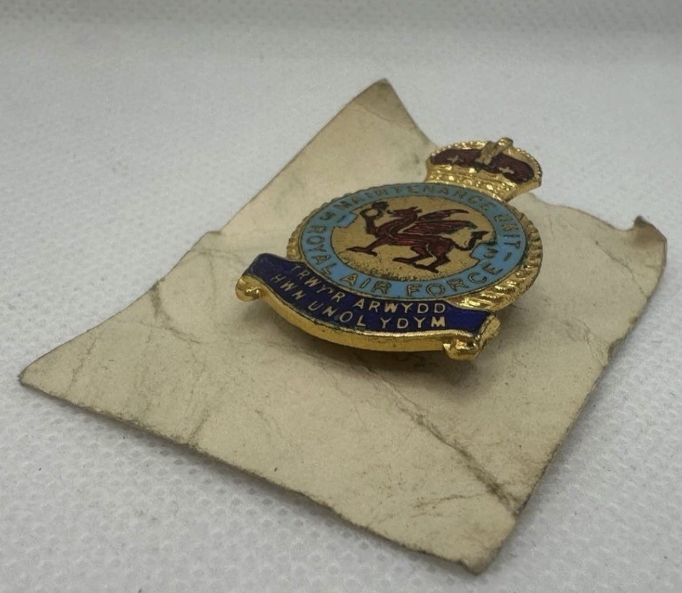 Unique Vintage RAF Maintenance Unit Badge with King’s Crown | eBay UK