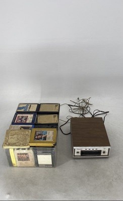 Panasonic RS-804US 8 Track Component Stereo Player And Box Of 8 Tracks ...