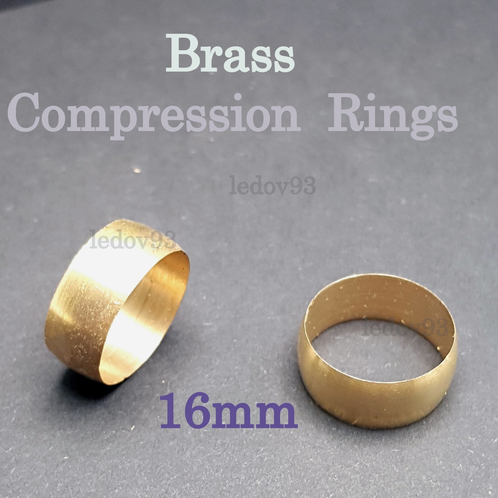 Metric Imperial BRASS OLIVES BARREL PLUMBING COMPRESSION FUEL COPPER ...